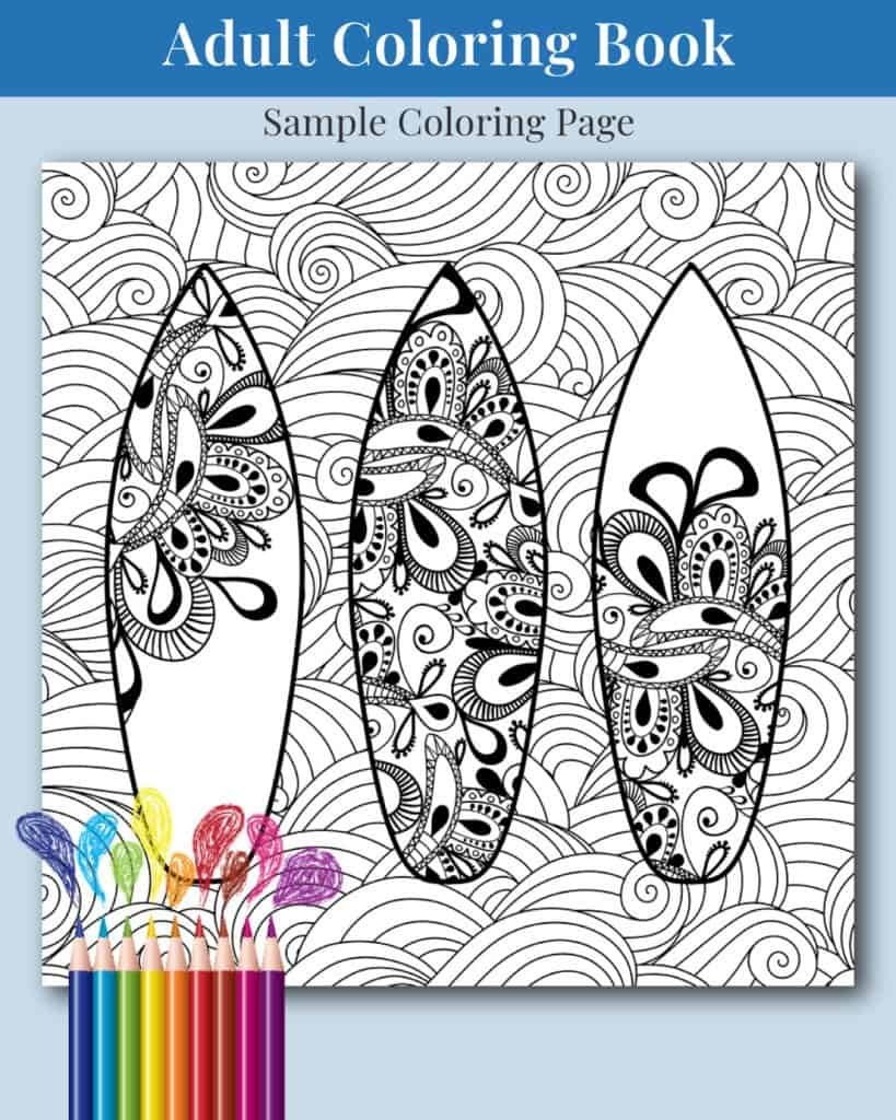 Coloring Books for Men | Masculine Coloring Pages | CN+J