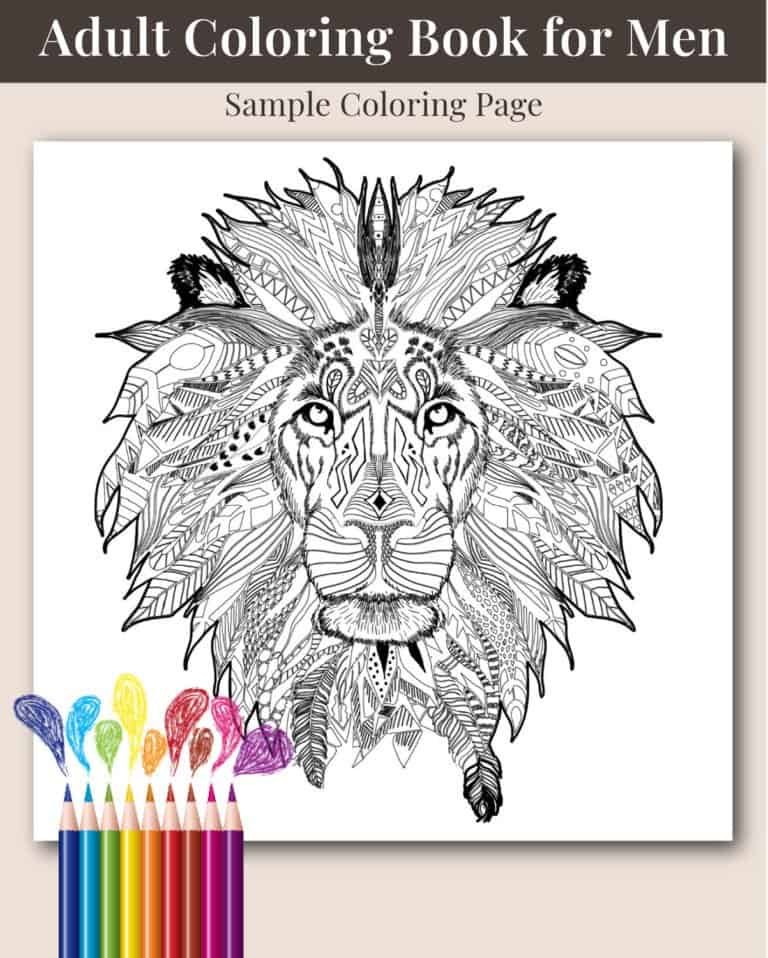 The Ultimate Adult Coloring Book for Men Volume I - Cute Notebooks ...